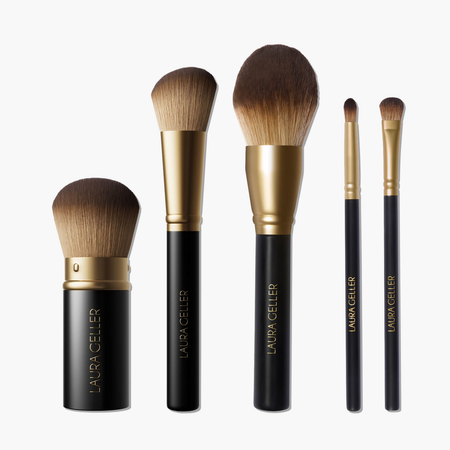 5PC Full Face Brush Set – Laura Geller Beauty