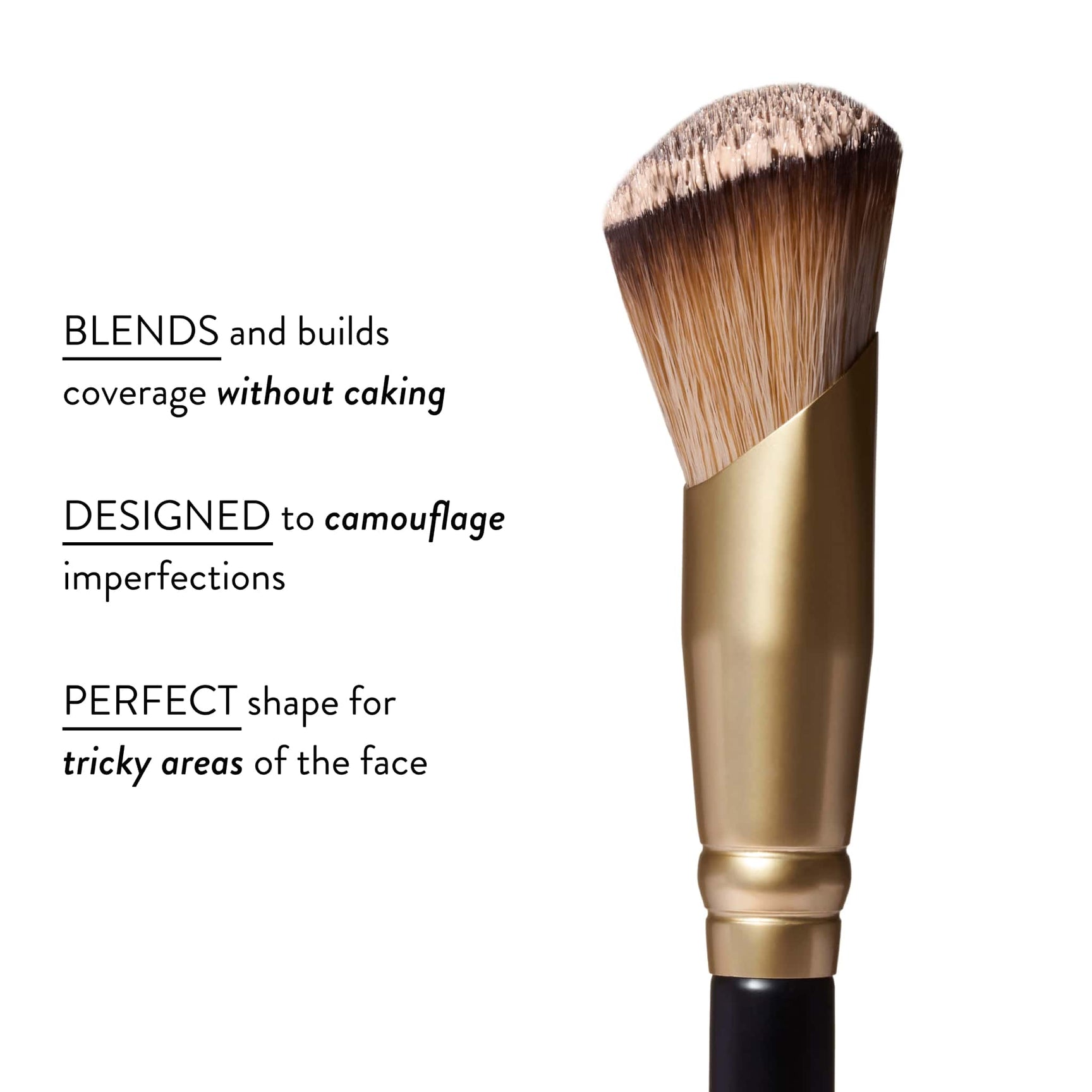Angled Precision Concealer Brush – Laura Geller Beauty