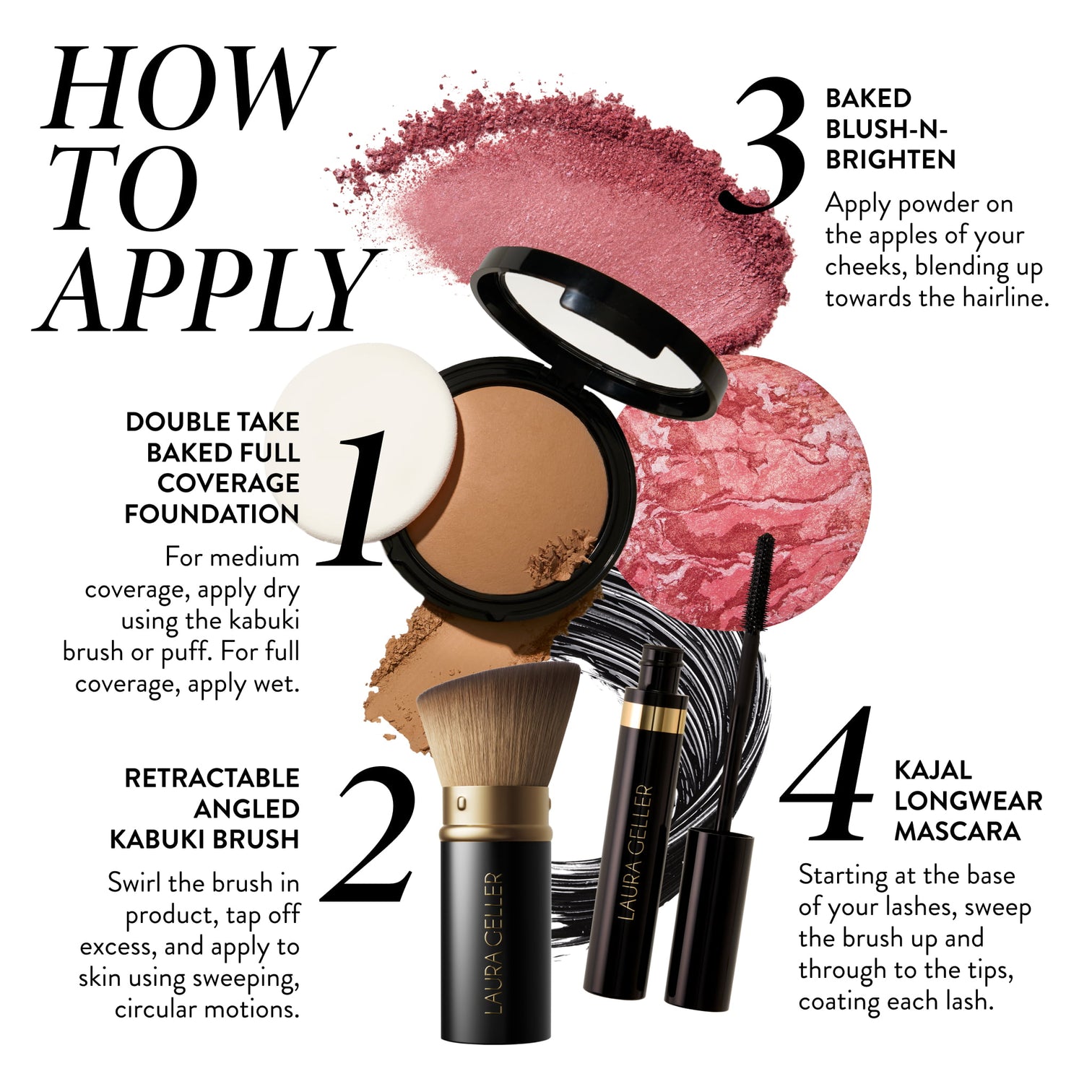Daily Routine Full Coverage Kit (4 PC) – Laura Geller Beauty