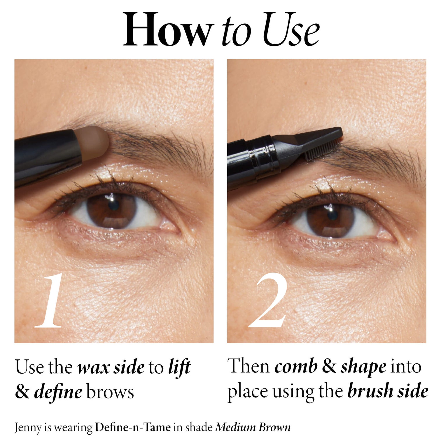 Define-n-Tame Brow Lifting Stick | Two-in-One Brow Lifting and Shaping ...
