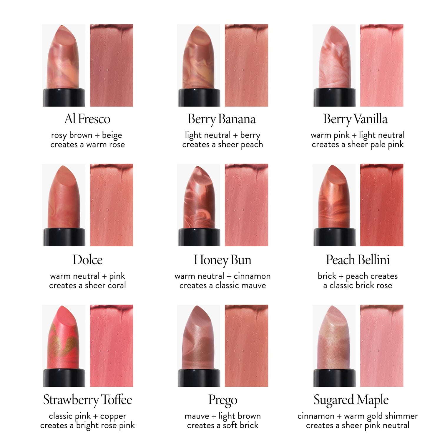 Italian Marble Lipstick | Marbleized Moisturizing Lipstick to Minimize ...