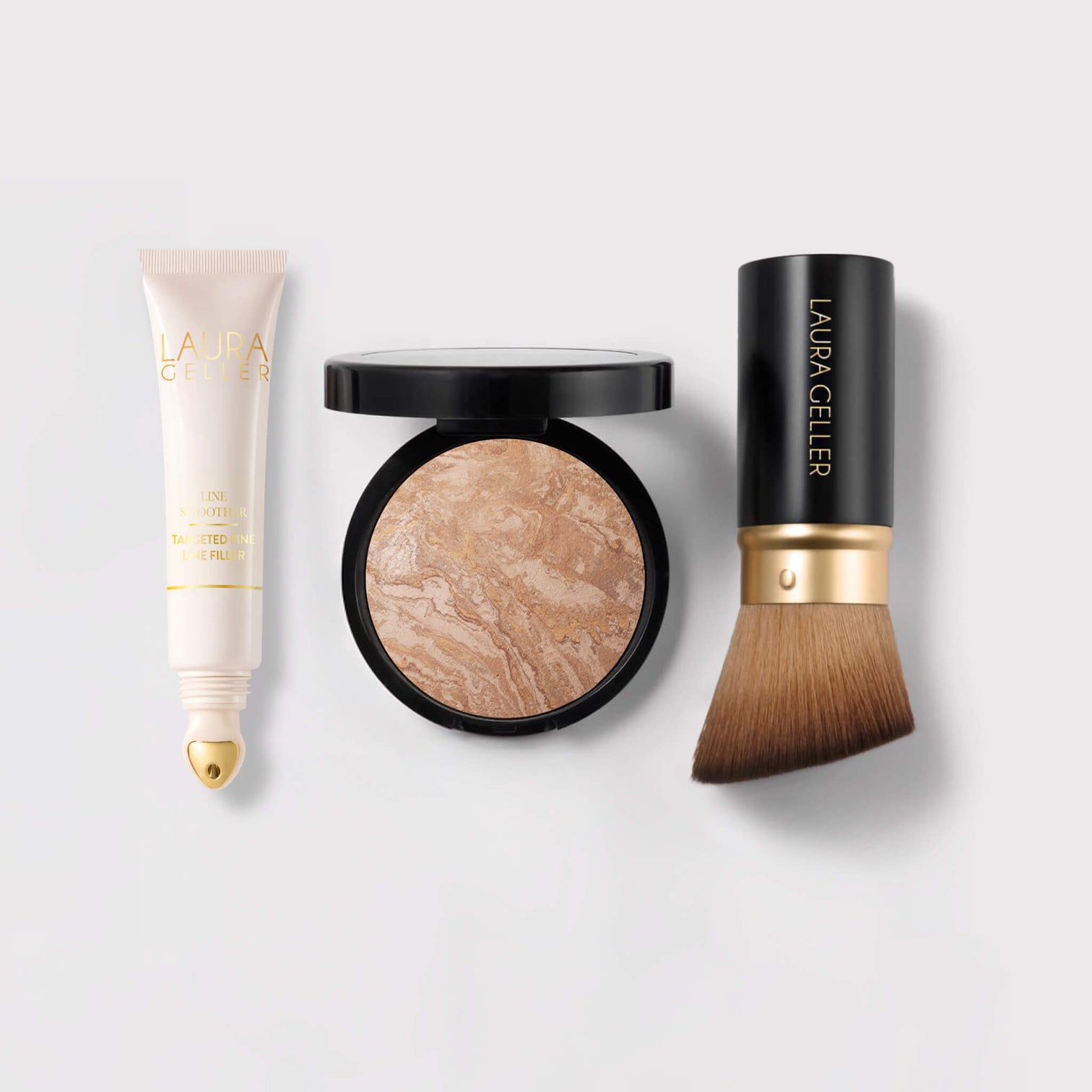 Line Smoother Full Face Kit (3PC) – Laura Geller Beauty