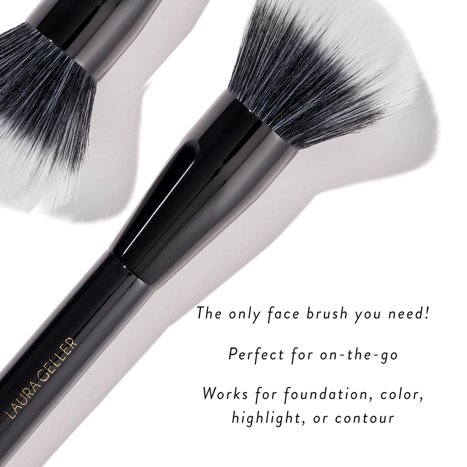 Full Face Powder Brush | Professional Vegan Makeup Brush – Laura Geller ...