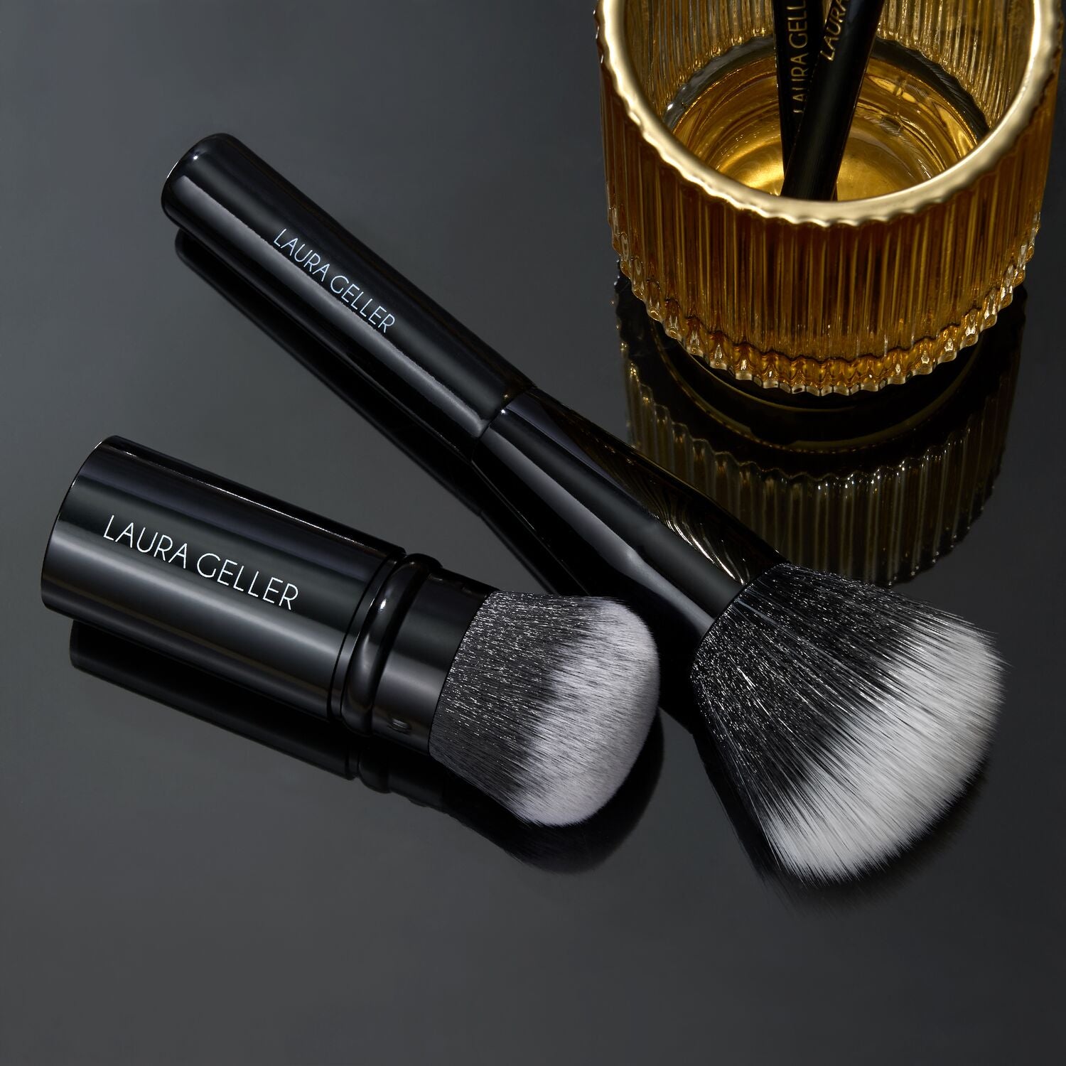 Blending Beauties 2 PC Face Brush Set | Soft Brush Duo for Full-Face ...