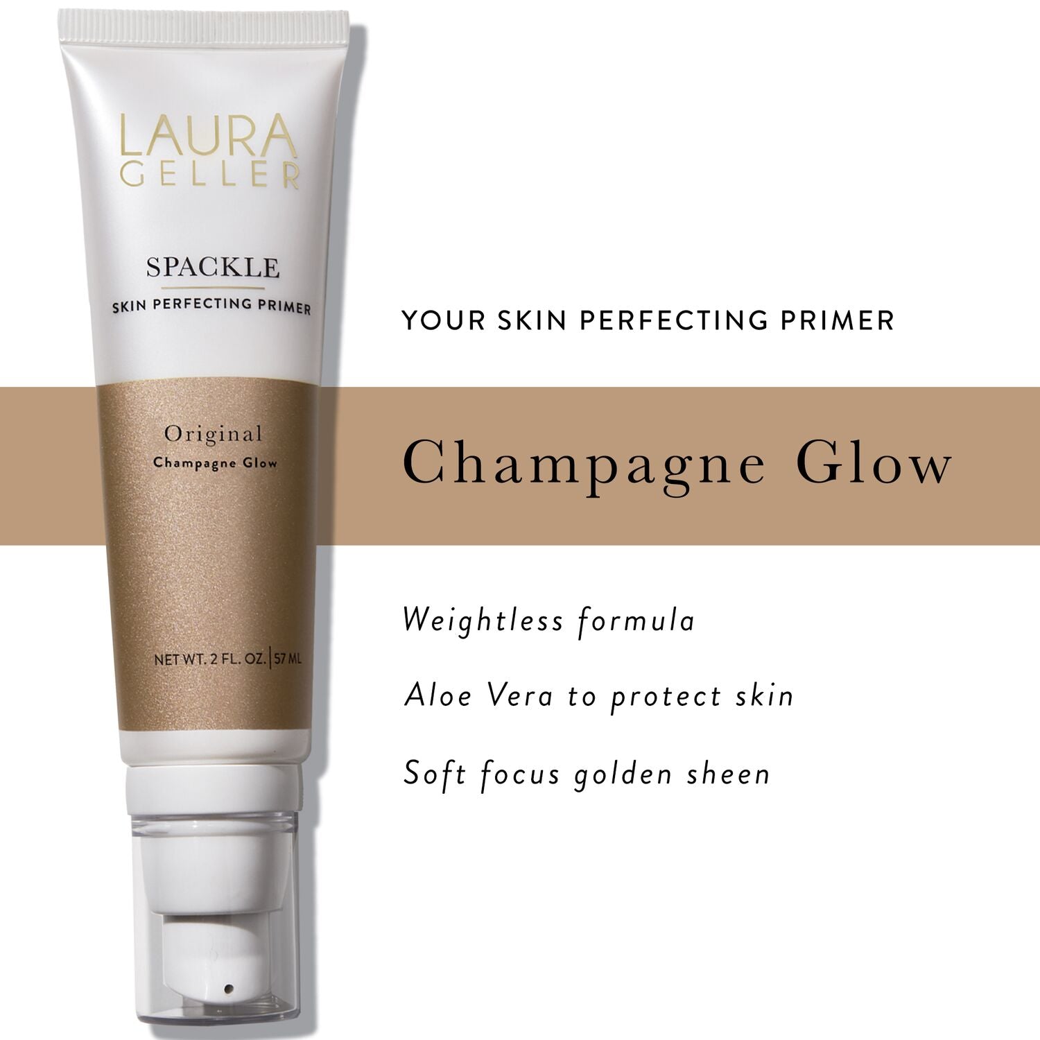 Spackle Skin Perfecting Primer: Original Champagne Glow – Laura Geller ...