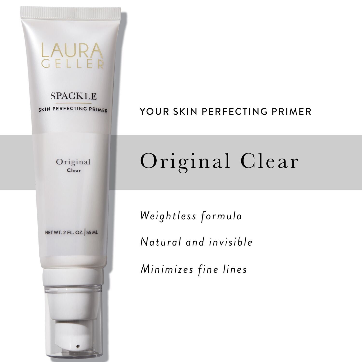 Spackle Skin Perfecting Primer: Original Clear – Laura Geller Beauty